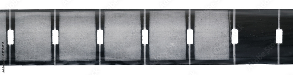 nine and a half or 9,5mm filmstrip with middle central perforation ...