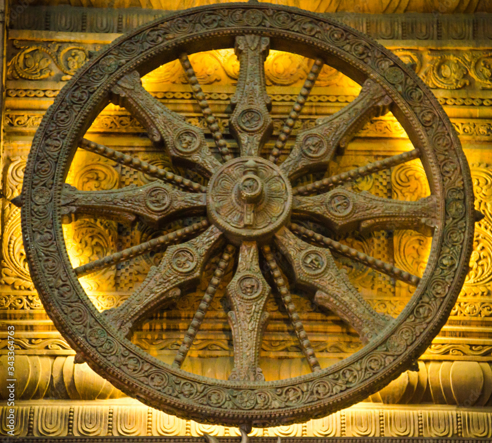Wheel of Karma Stock Photo | Adobe Stock