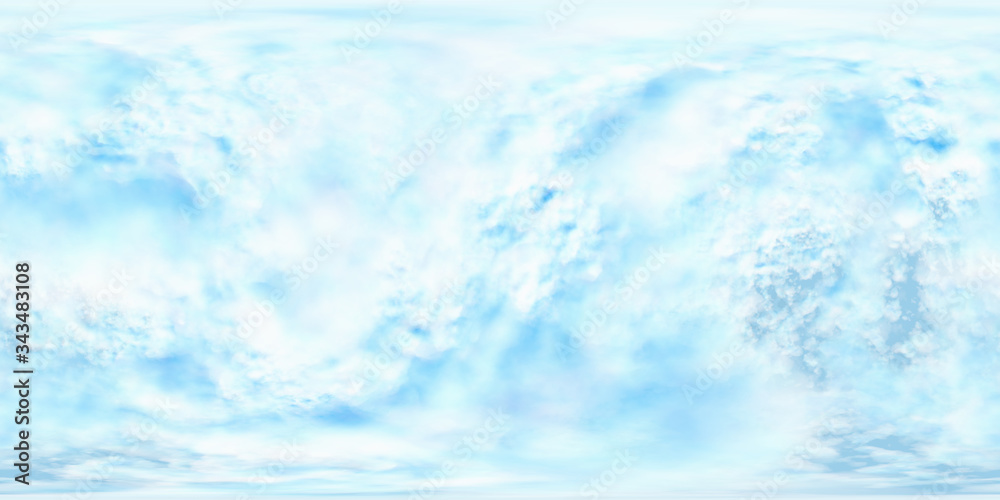 360 degree texture sky background with clouds, equirectangular ...