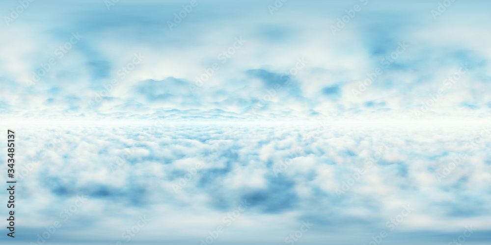 360 degree texture sky background with clouds, equirectangular ...