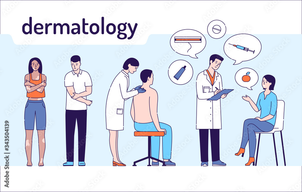 Dermatological diseases: Vitiligo, Allergic reaction, dermatitis ...