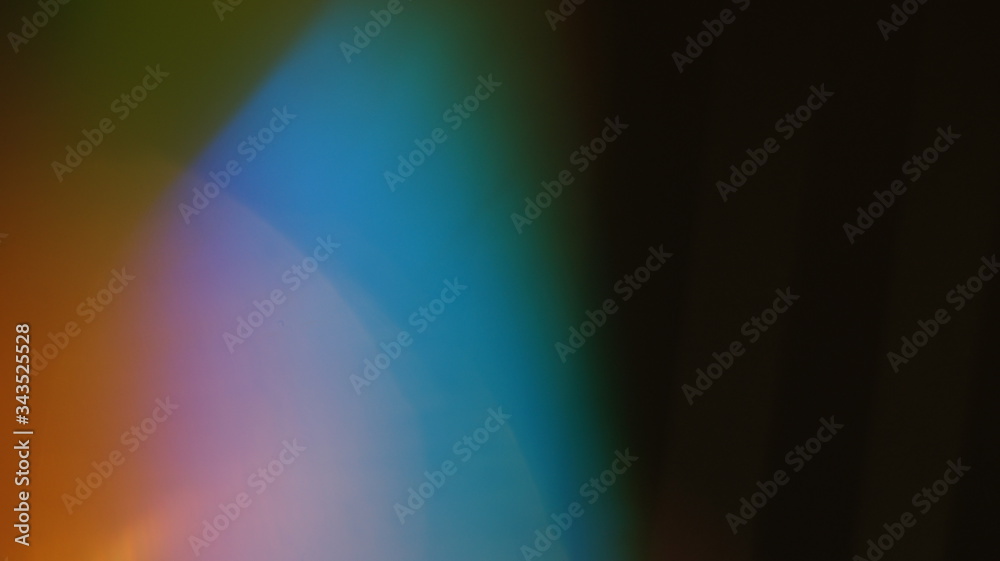 Foto de Rainbow Colors Optical Flare Abstract Bokeh and Light Leaks ...