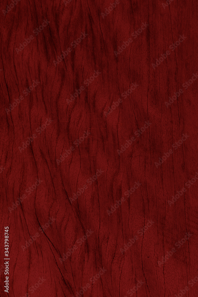 Deep red colored wood grain textured background. Beautiful pattern ...