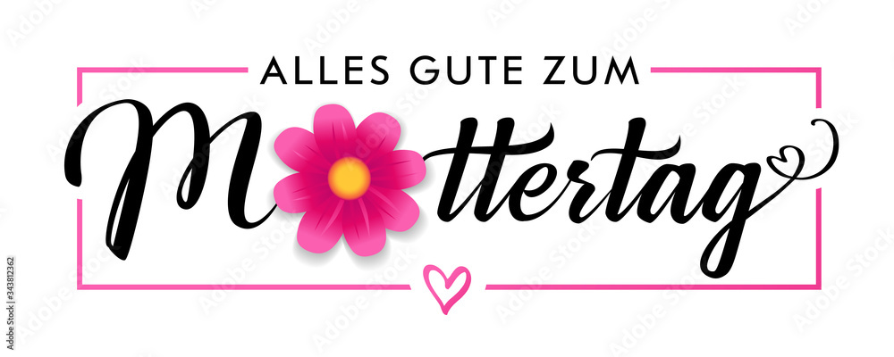 Alles Gute zum Muttertag, translation: Happy Mother's day. Wishes mom ...