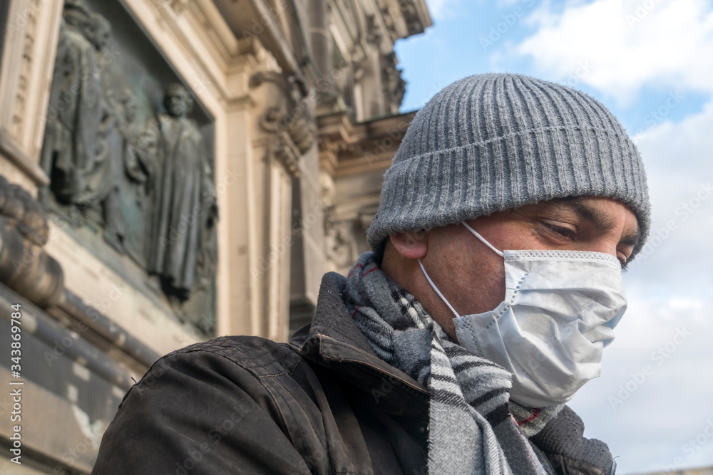 Disease outbreak, COVID-19 Coronavirus SARS-CoV-2 pandemic. Profile ...