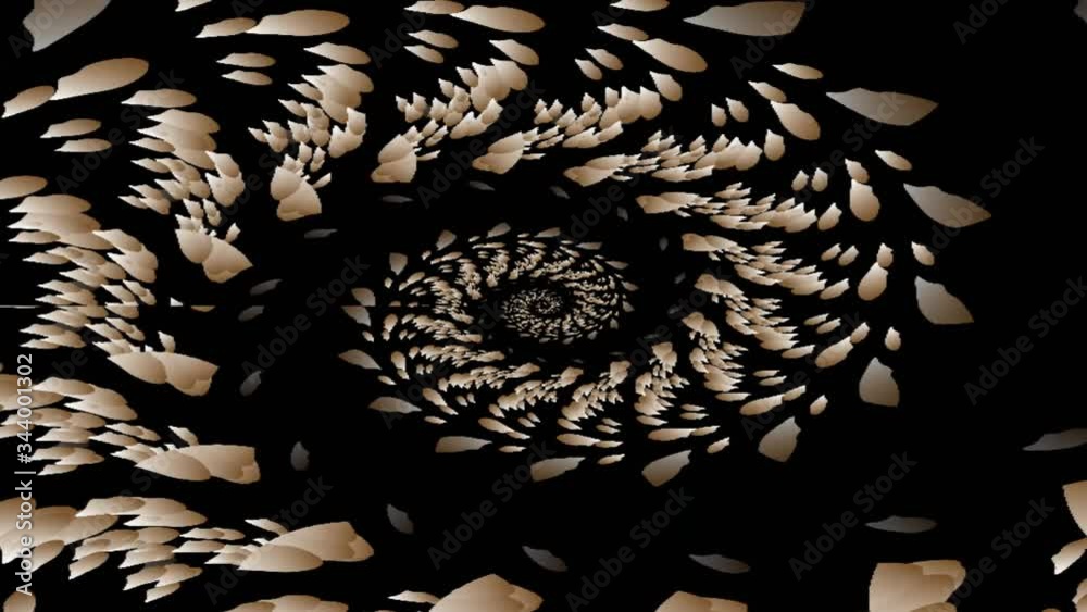 Visual illusions, moving waves. Psychedelic abstraction for hypnosis ...