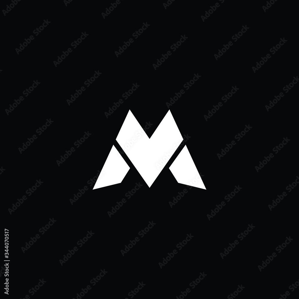 Minimal elegant monogram art logo. Outstanding professional trendy ...