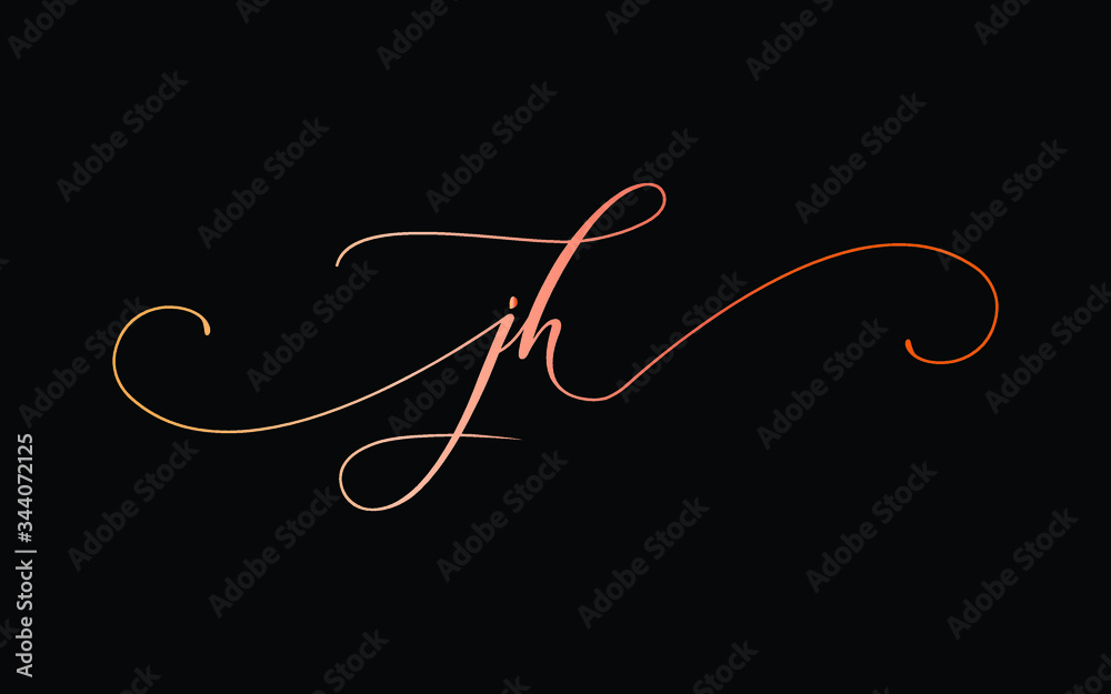 Cursive Letter J Designs