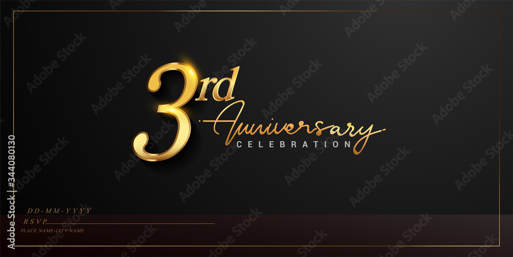 3rd Anniversary Invitation Card Atelier Yuwa Ciao Jp