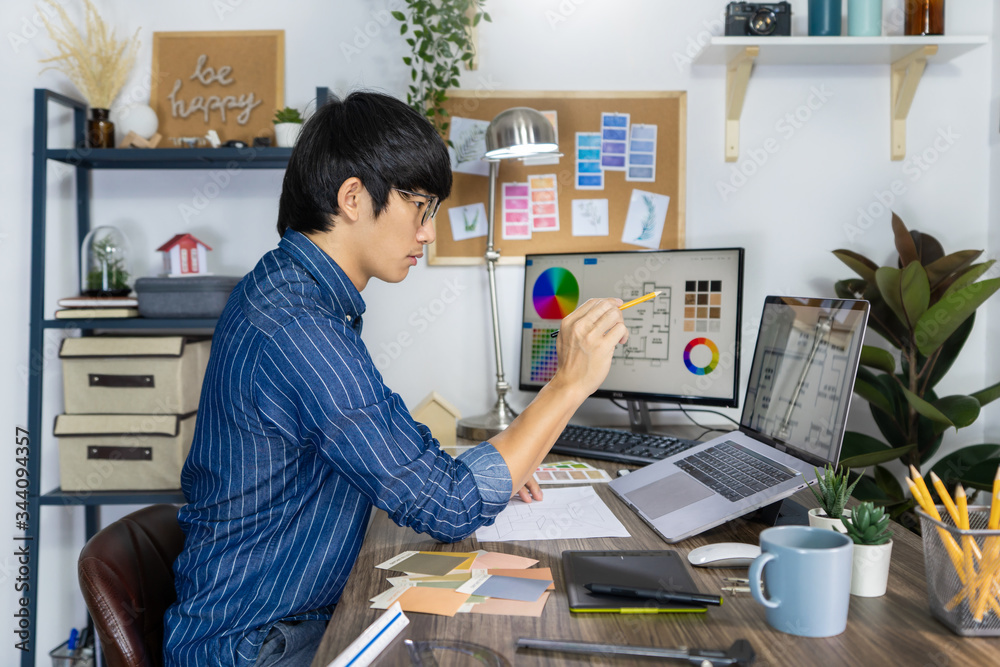 Graphic Design Studio Layout