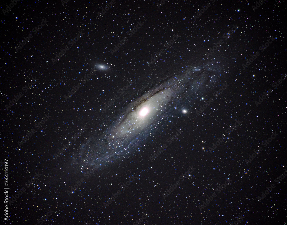 Andromeda Galaxy Detailed Astronomy Space Picture High Resolution Stars ...