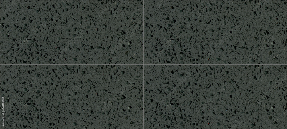 Rectangle seamless grey quartz ceramic mosaic tile texture background ...