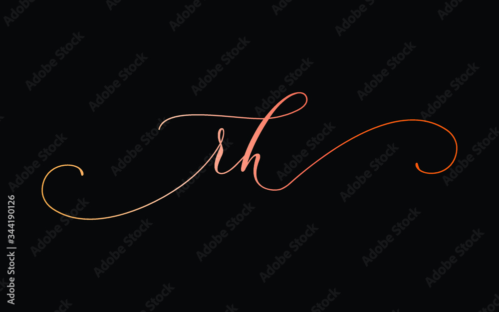 Calligraphy Letter R Lowercase