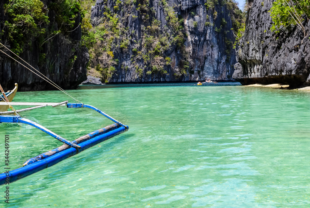 Magnificent landscapes of the islands off Palawan in the Philippines ...