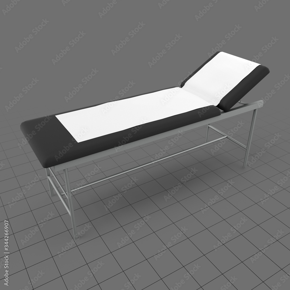 Medical examination table Stock 3D asset | Adobe Stock