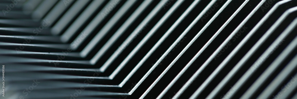 Mtall geometric parallel line abstract bacground concept. Trendy silver ...