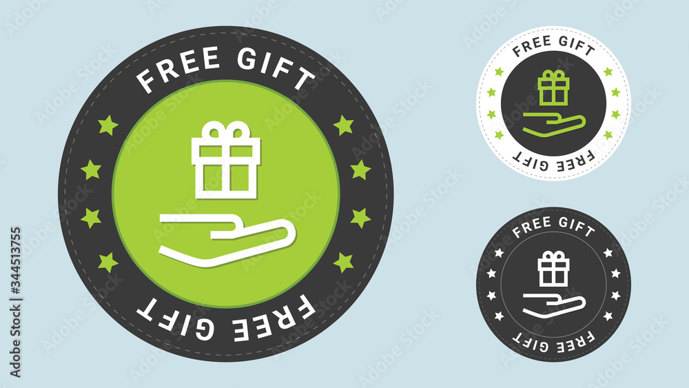 Free Gift stamp vector illustration with euro sign. Vector certificate ...