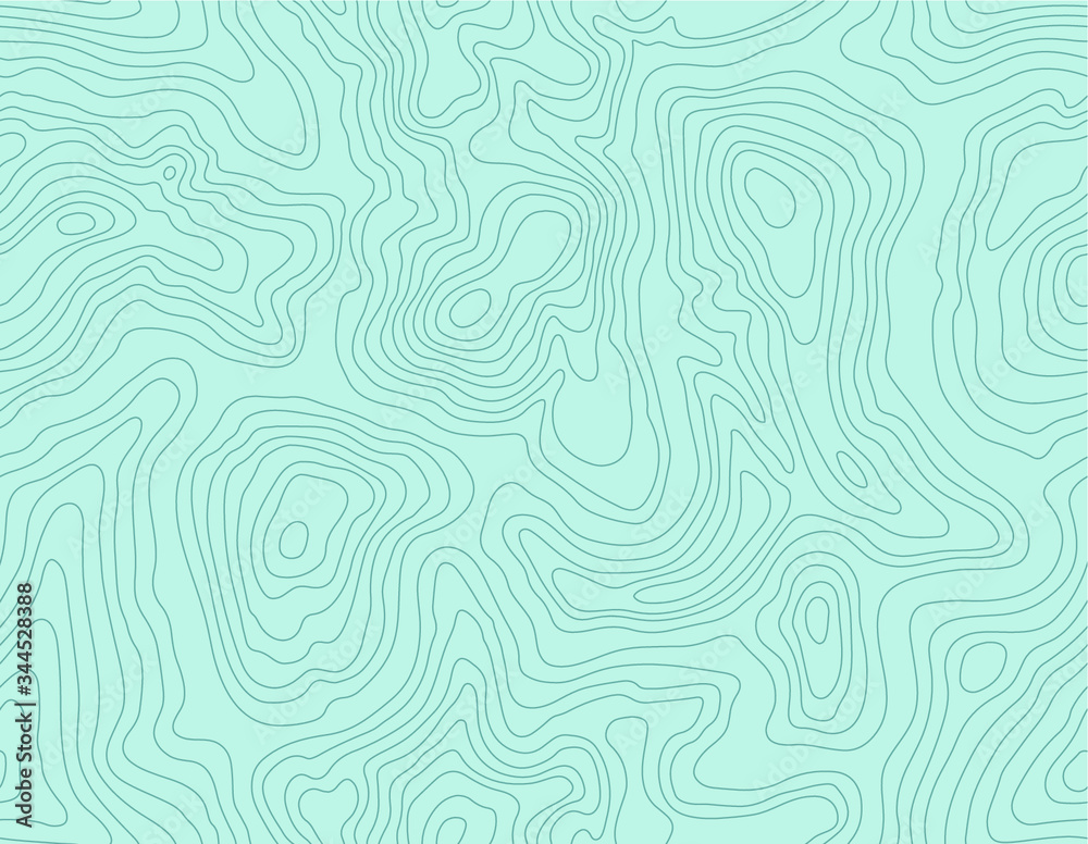 Seamless Topographic Map Patterns Stock Vector | Adobe Stock