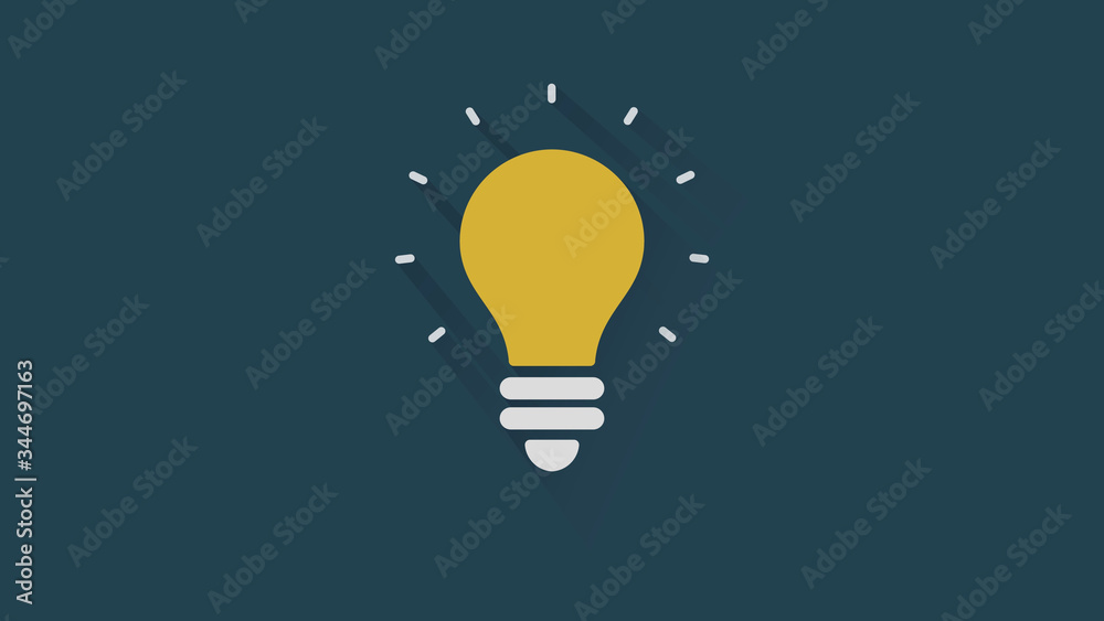 Light bulb icon. Symbol of innovation. Stock Illustration | Adobe Stock