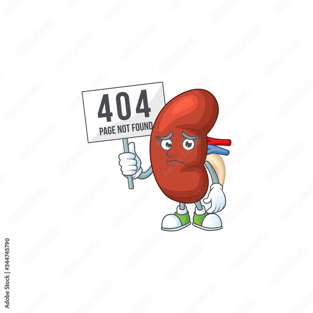 Sad Cartoon Kidney