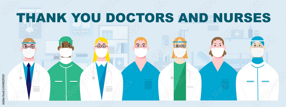 Thank you doctor and Nurses and medical personnel team for fighting the ...