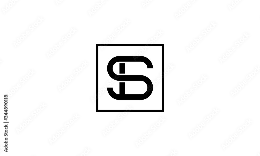 S, SB, BS, sign, icon, symbol, button, isolated, white, web, 3d, text ...