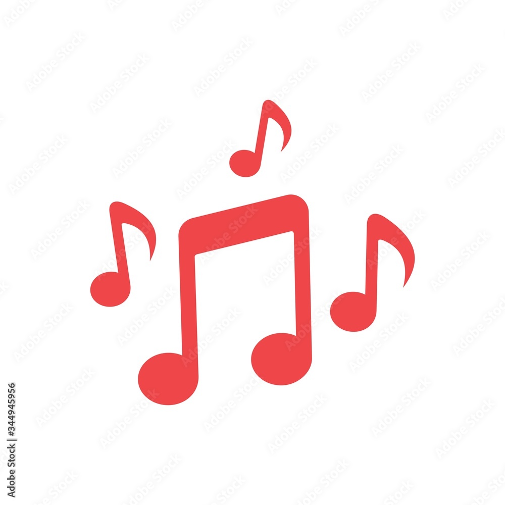 Music icon. Musical key icon in cartoon style. Vector on white ...