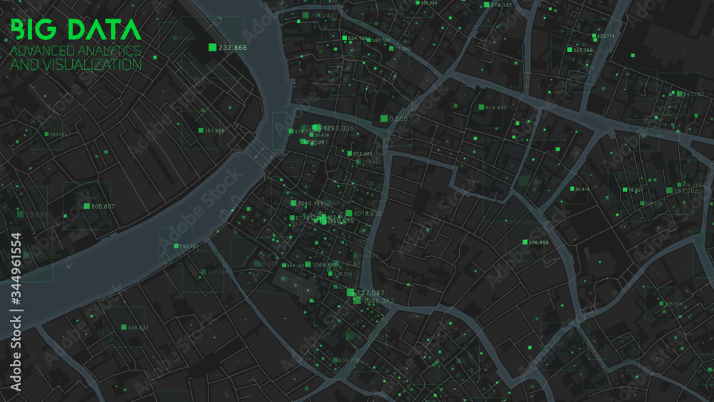 Big data in modern city. Abstract social information sorting ...