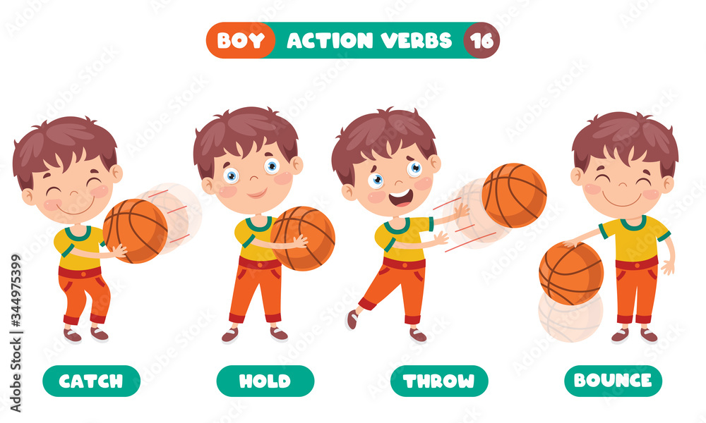 Action Verb Clipart