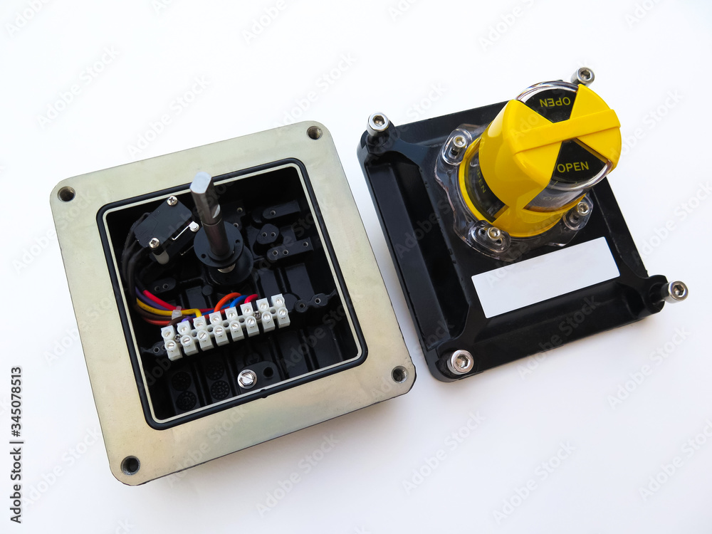 Explosion proof Instrument position switch and terminal block ...