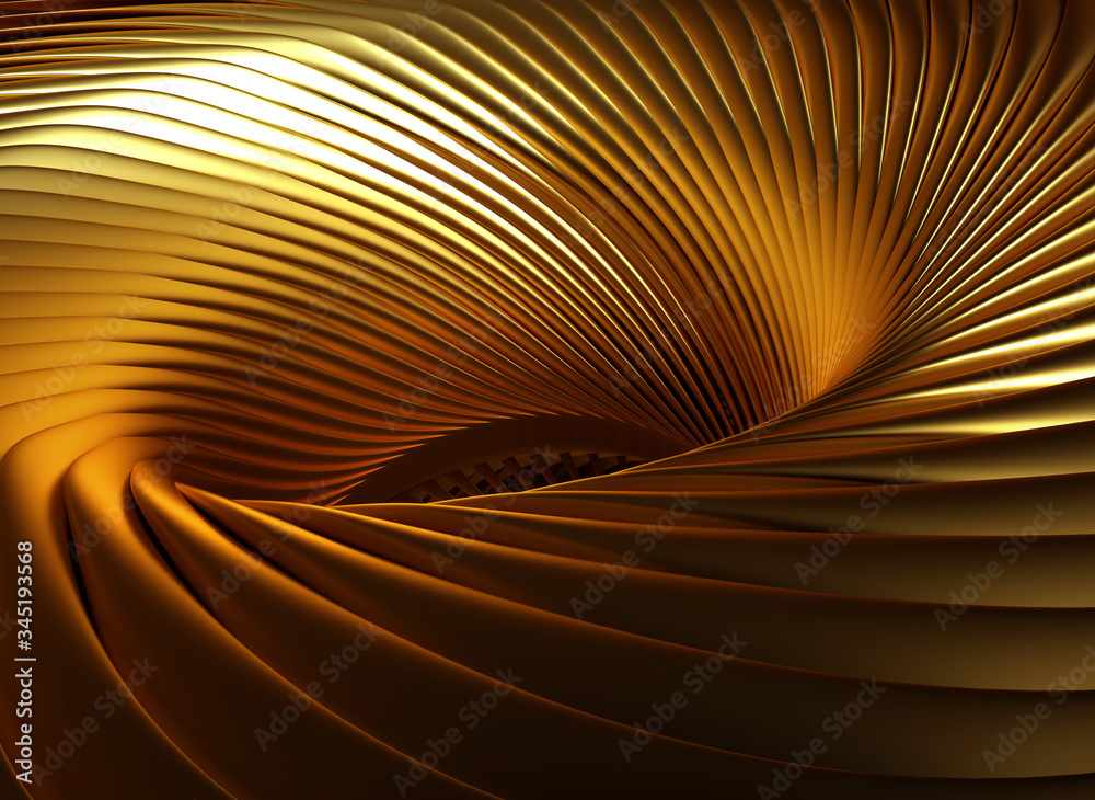 3d render of abstract art of surreal industrial machinery background ...