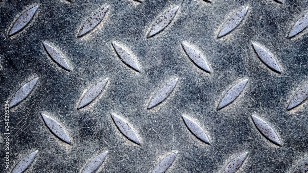 metal texture. a lot of scratches on the iron surface. relief on silver ...