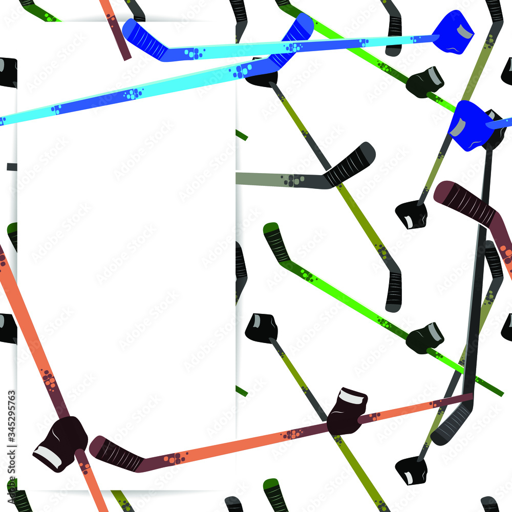 Flyer template for labels, photos, elements, notes, lists, etc. Bright ...