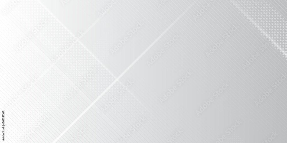 White light hafltone presentation background. Vector illustration ...