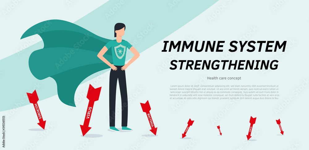 Immune system vector icon logo. Health bacteria virus protection ...