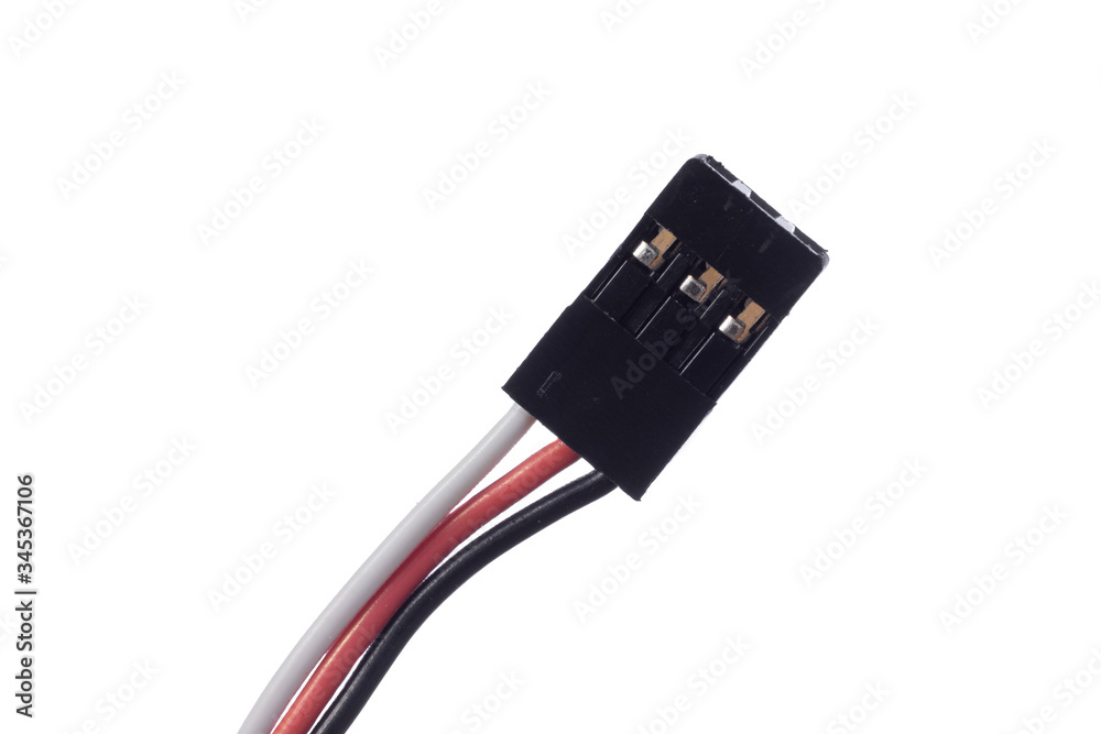 Robotics and radio control standard servomotor 3 pin connector isolated ...