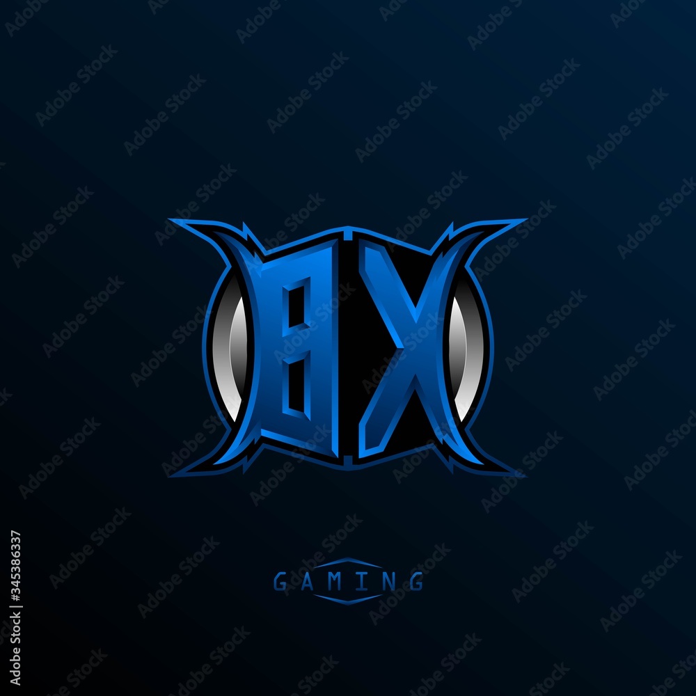 Initial BX logo design, Initial BX logo design with Cool style, Logo ...