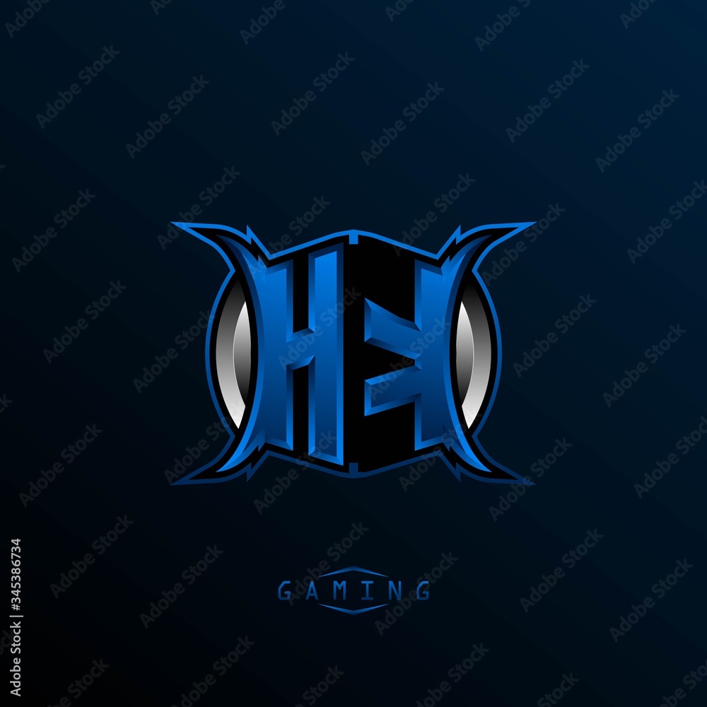 Initial HK logo design, Initial HK logo design with Cool style, Logo ...
