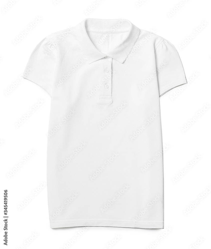 Stylish school uniform on white background Stock Photo | Adobe Stock