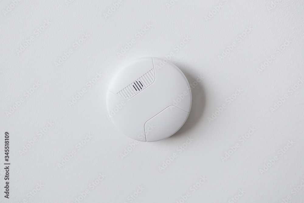 fire alarm system, safety and security concept - domestic smoke ...