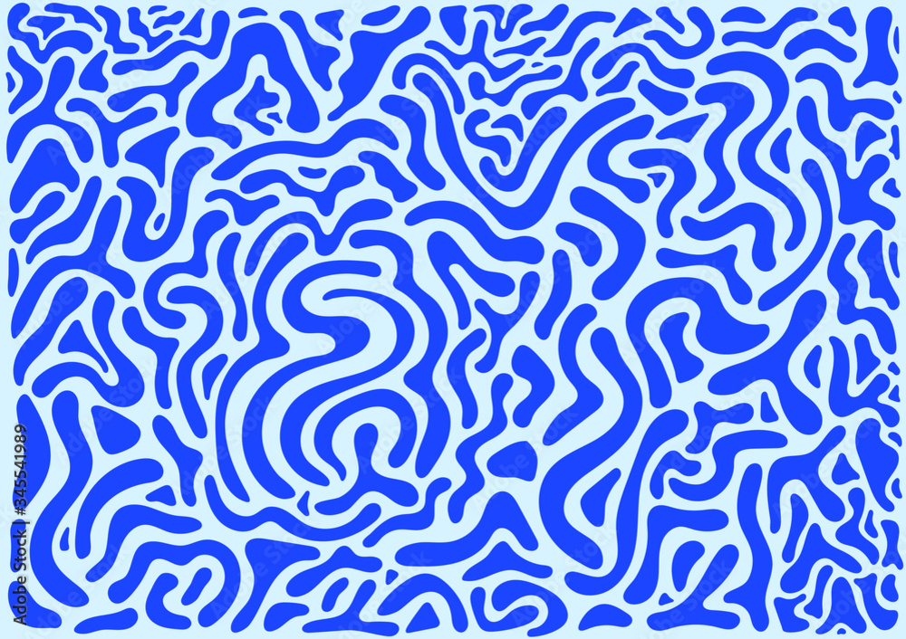 pattern vector. organic shapes. Stylish structure of natural cells ...