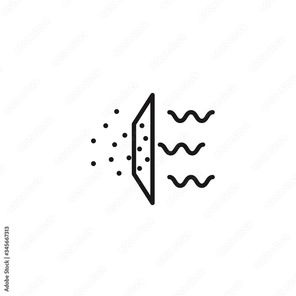 air pollution icon Stock Vector | Adobe Stock