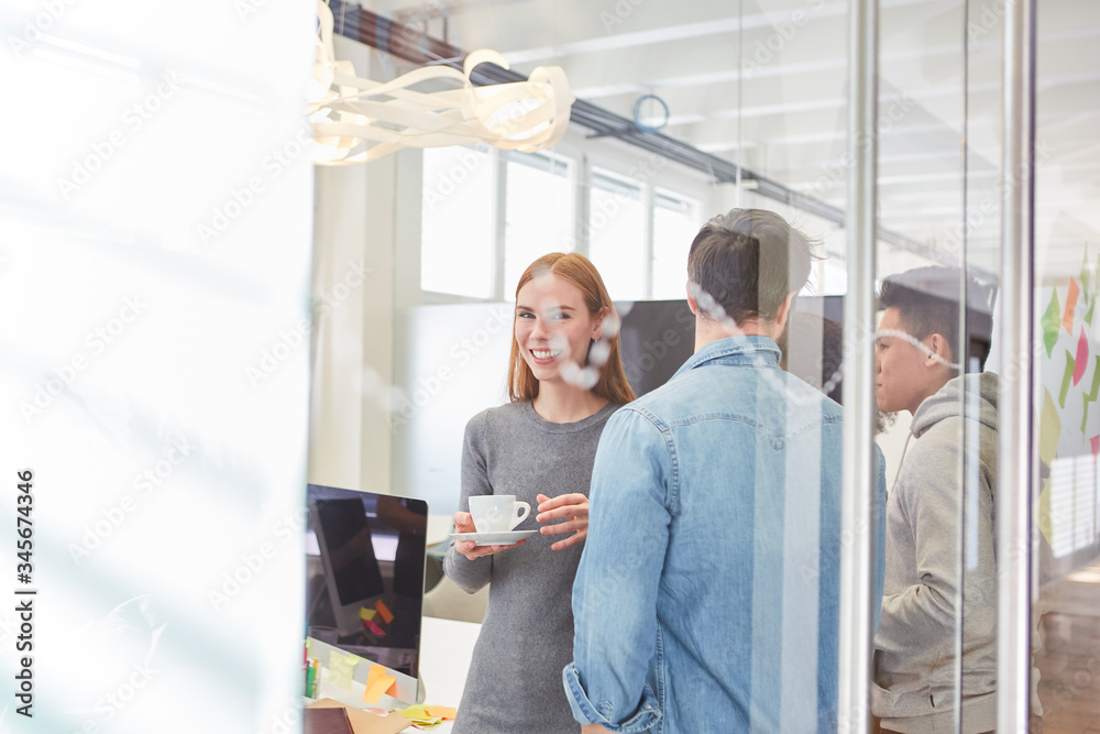 Young team at meeting in conference room Stock Photo | Adobe Stock