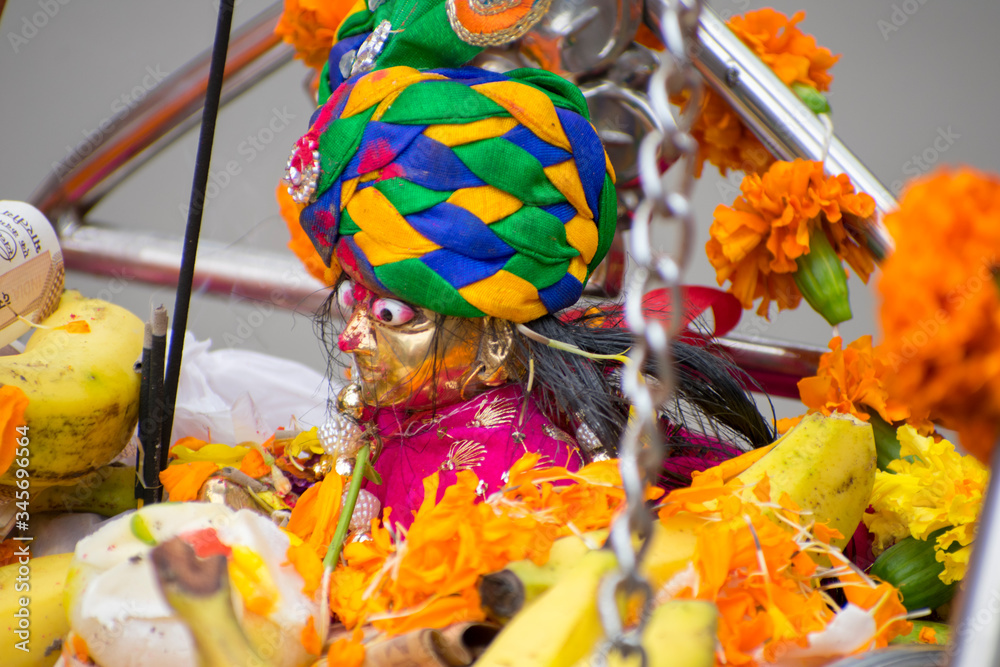 Lord Krishna birthday. Shri Krishna Janmashtami Radha Krishan Palki ...