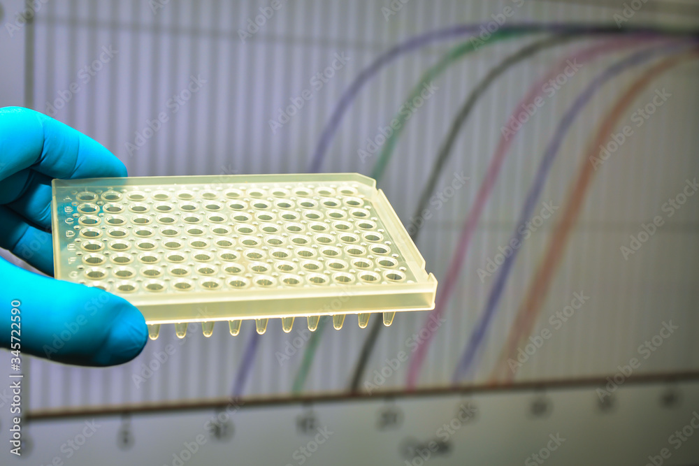 Real-Time PCR research in the laboratory. Stock Photo | Adobe Stock
