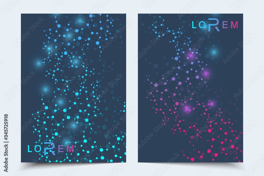 Vector templates for brochure magazine leaflet flyer cover booklet ...