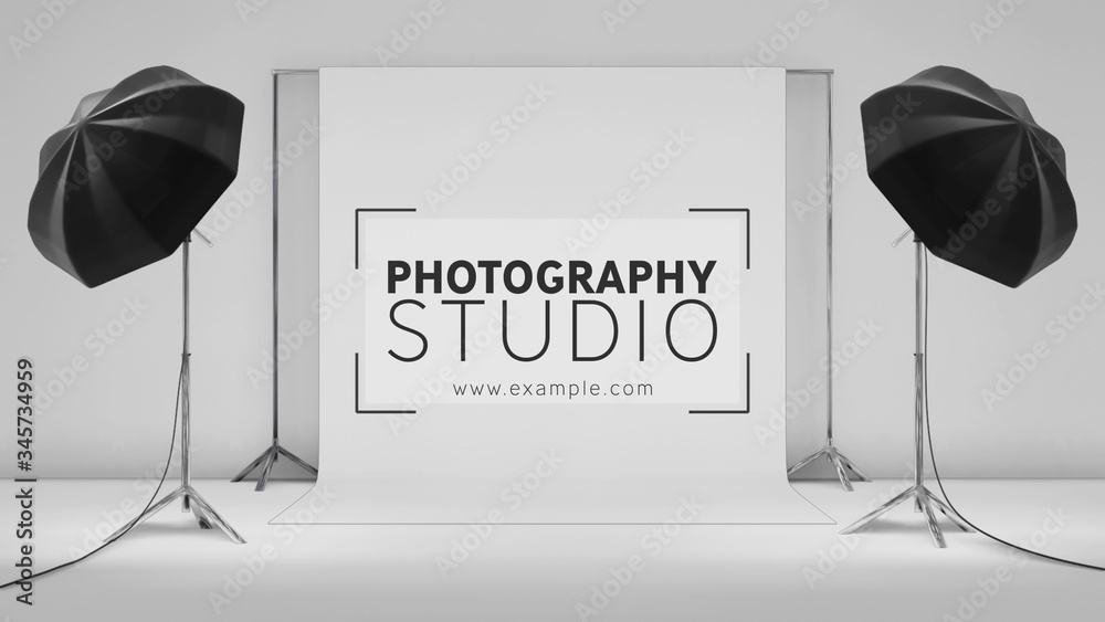 Photography Studio Intro Title Stock Template | Adobe Stock