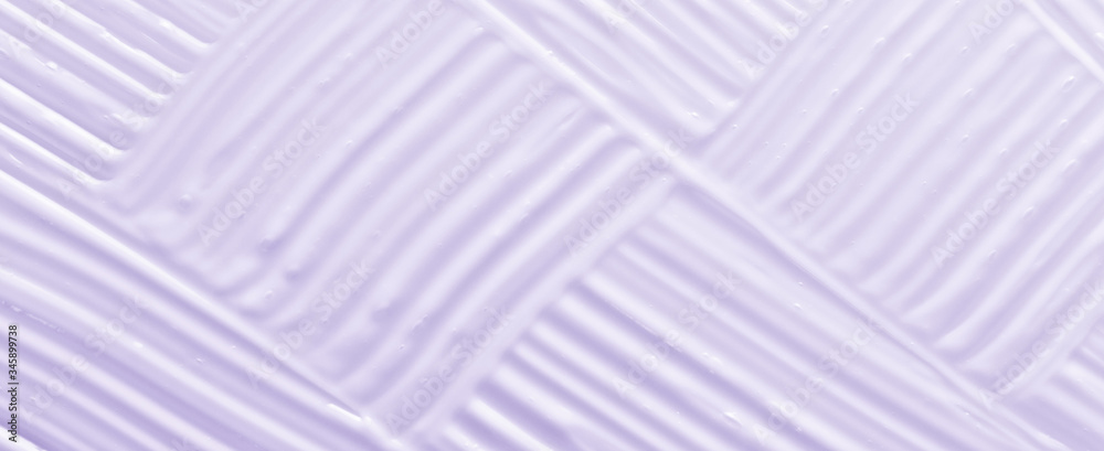 Light purple cosmetic cream texture background. Skin care lotion ...