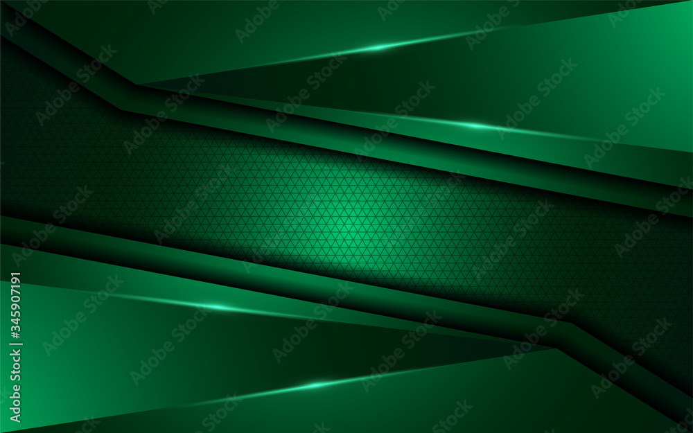 Modern futuristic green background design. Vector graphic illustration ...