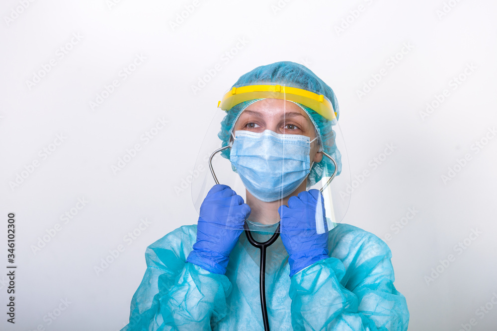 Doctor, nurse show how to wearing protection Suit for Fighting Covid-19 ...